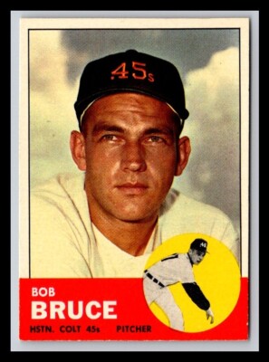 1963 Topps Bob Bruce # 24 EX-NM | eBay
