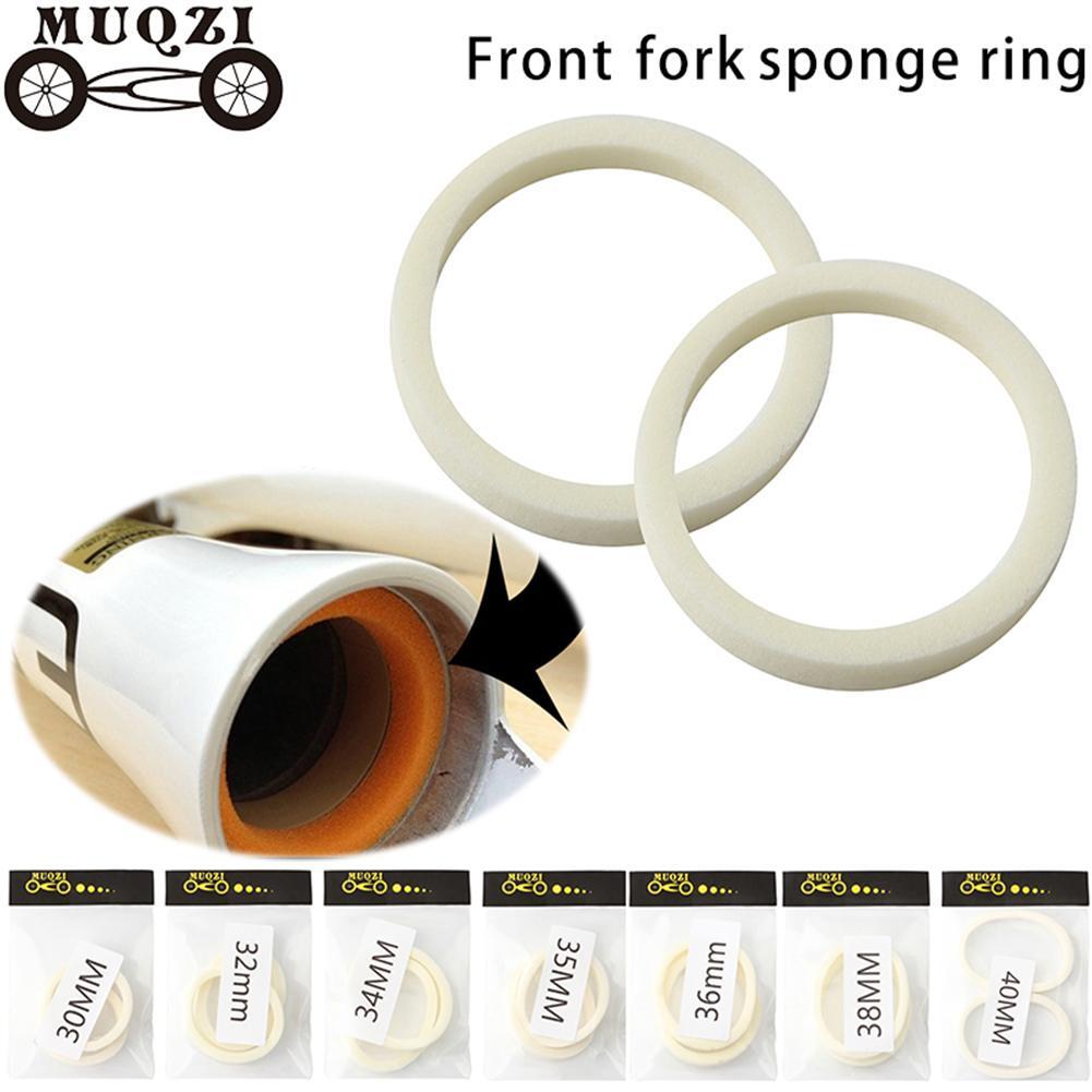 2pcs MTB Bicycle Sponge Ring Oil Sealed Foam Front Fork O-Ring (30mm ...