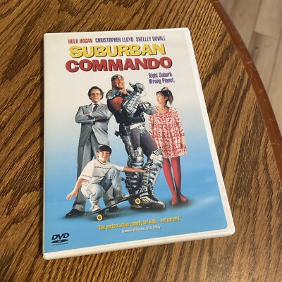 Suburban Commando (DVD) w/ Insert - Hulk Hogan, Christopher Lloyd, Shelly Duvall 794043557323 | eBay