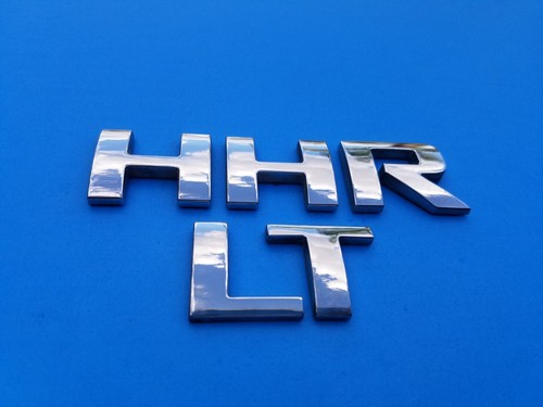 06 07 08 09 10 11 CHEVROLET HHR LT REAR CHROME EMBLEM LOGO BADGE SET ...