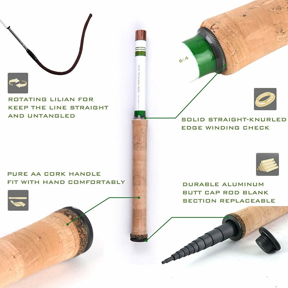 Maxcatch Tenkara Fly Fishing Rod Telescoping Rod: 9/9'6''/10/11/12/13 ...