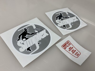 Simplex Spitfire minibike mini bike decals sticker | eBay