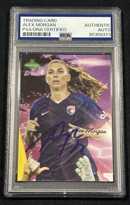ALEX MORGAN Signed 2022 PARKSIDE NWSL BEAUTIFUL GAME SP #BG3 /500 WAVE ...