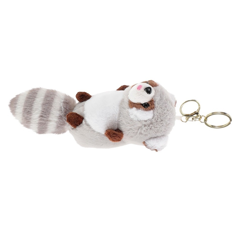 Stuffed Animal Key Chain Purse Keychain Charm Cute Plush Handbag | eBay ...