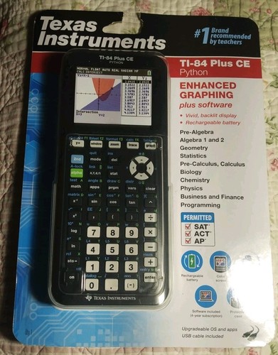 Texas Instruments TI-84 Plus CE Python Graphing Calculator, Fast ...