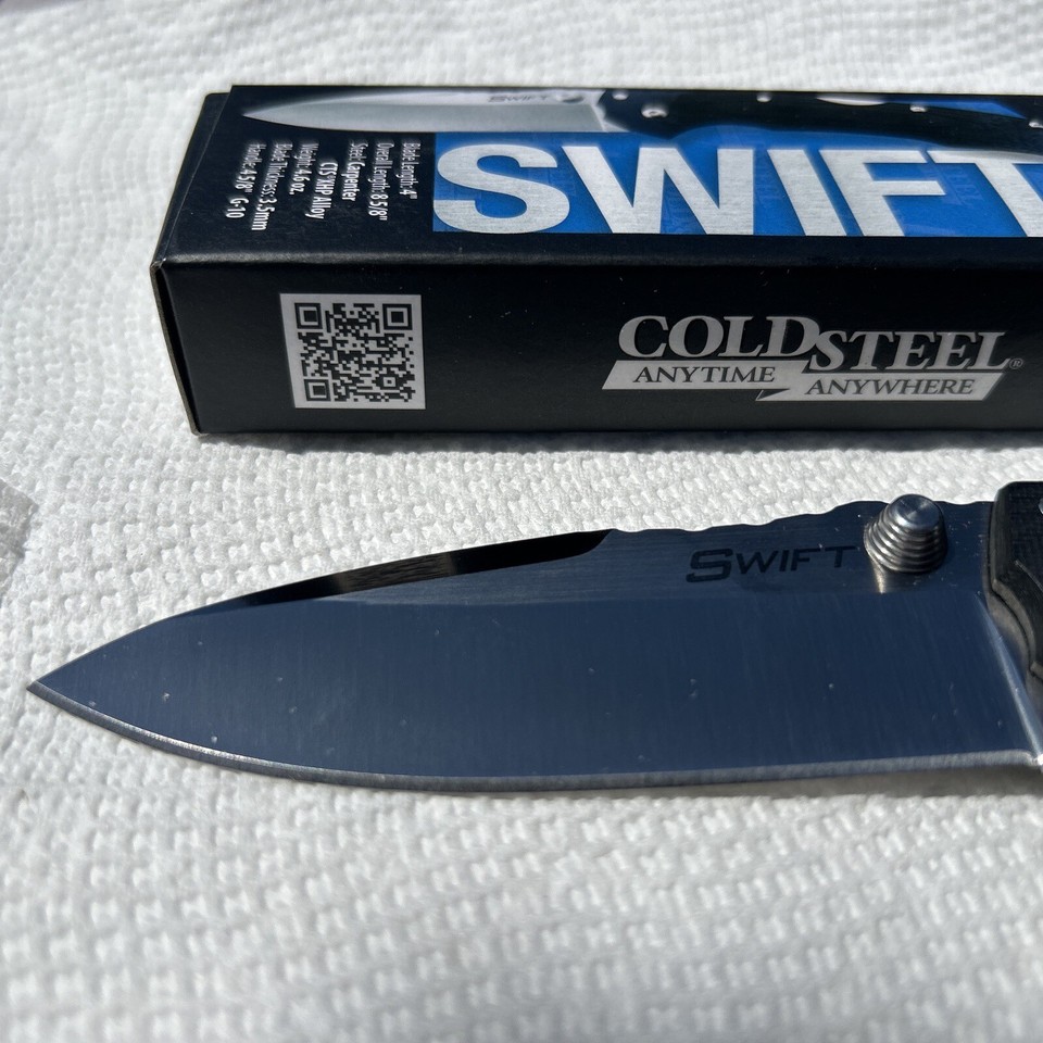 Cold Steel Swift 1 Discontinued 4”XHP G10 Collectible Perfect Example ...