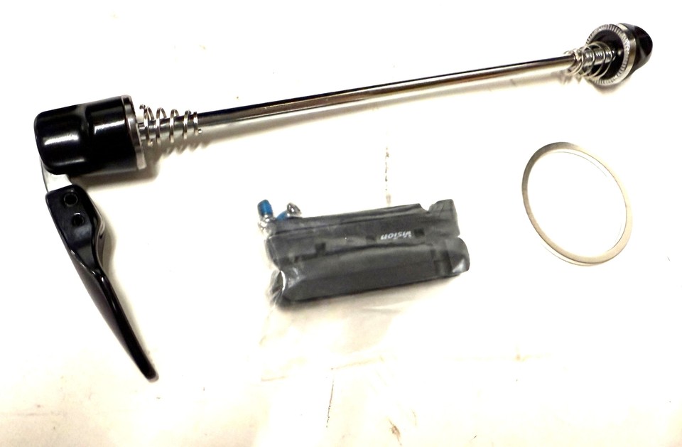 Vision 3-Spoke 700c Tubular Rear Bike Wheel Rim Brake QR HG 10/12 Speed ...