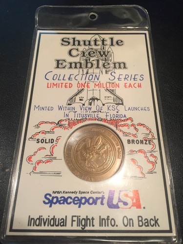 Challenger Space Shuttle Crew Emblem - STS8 - Challenger | eBay