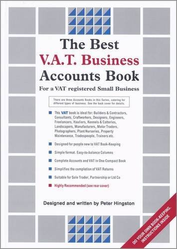 The Best V.A.T. Business Accounts Book: For a VAT... by Hingston, Peter ...