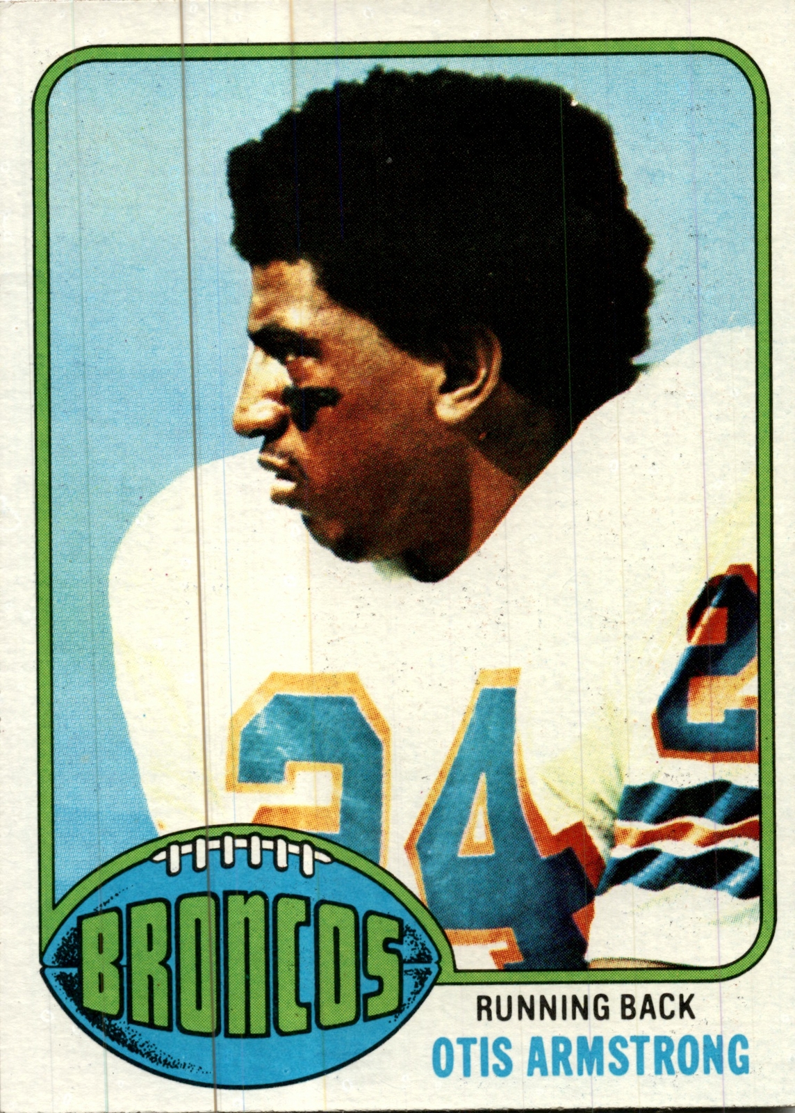 1976 Topps #123 Otis Armstrong Great! | eBay