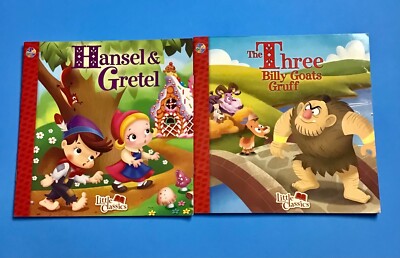 HANSEL & GRETEL & THE THREE BILLY GOATS GRUFF BY LITTLE CLASSICS BOOKS ...