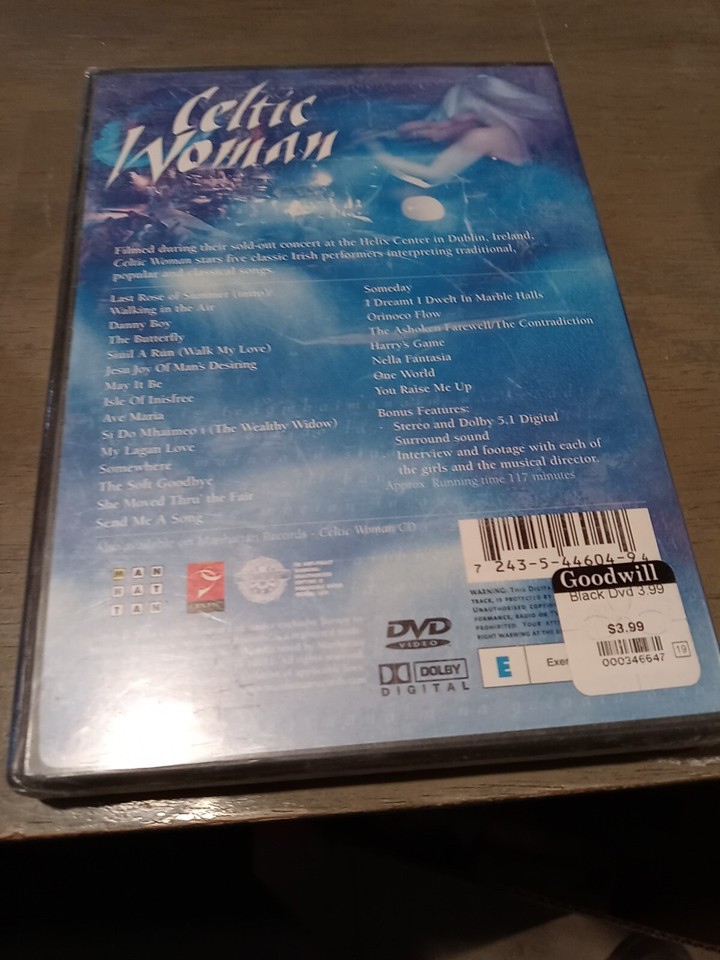 Celtic Woman (DVD, 2004) Helix Center Dublin, Ireland Concert *Brand ...