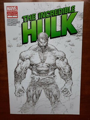 THE INCREDIBLE HULK #1 #1C Mark Silvestri VARIANT COVER 1:100 / Rare ...