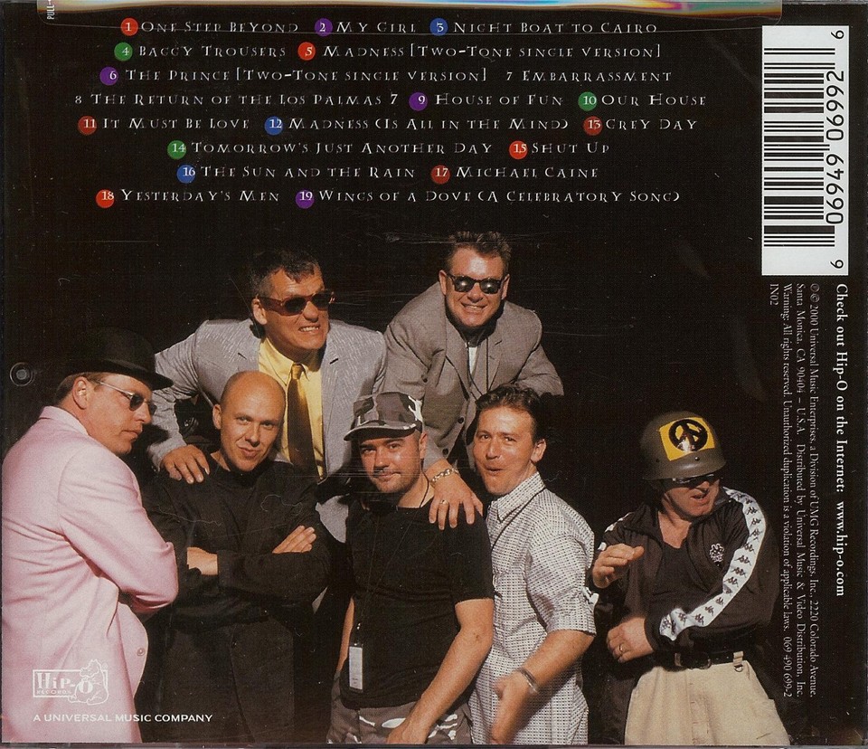 Madness: Ultimate Collection (CD, 2000) 606949069926 | eBay