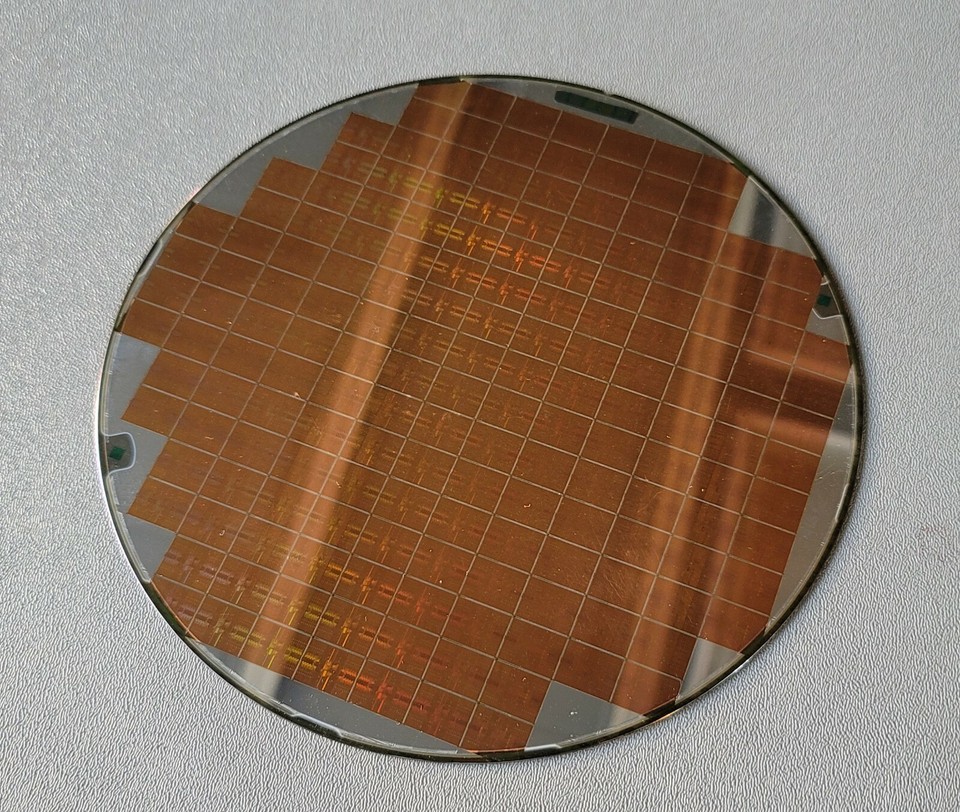 8" SILICON WAFER. COPPER IN COLOR. RECLAIMED 015 | eBay