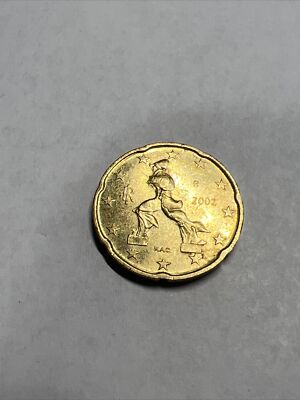 2002 Italy Mac 20 Euro Cent Coin | eBay