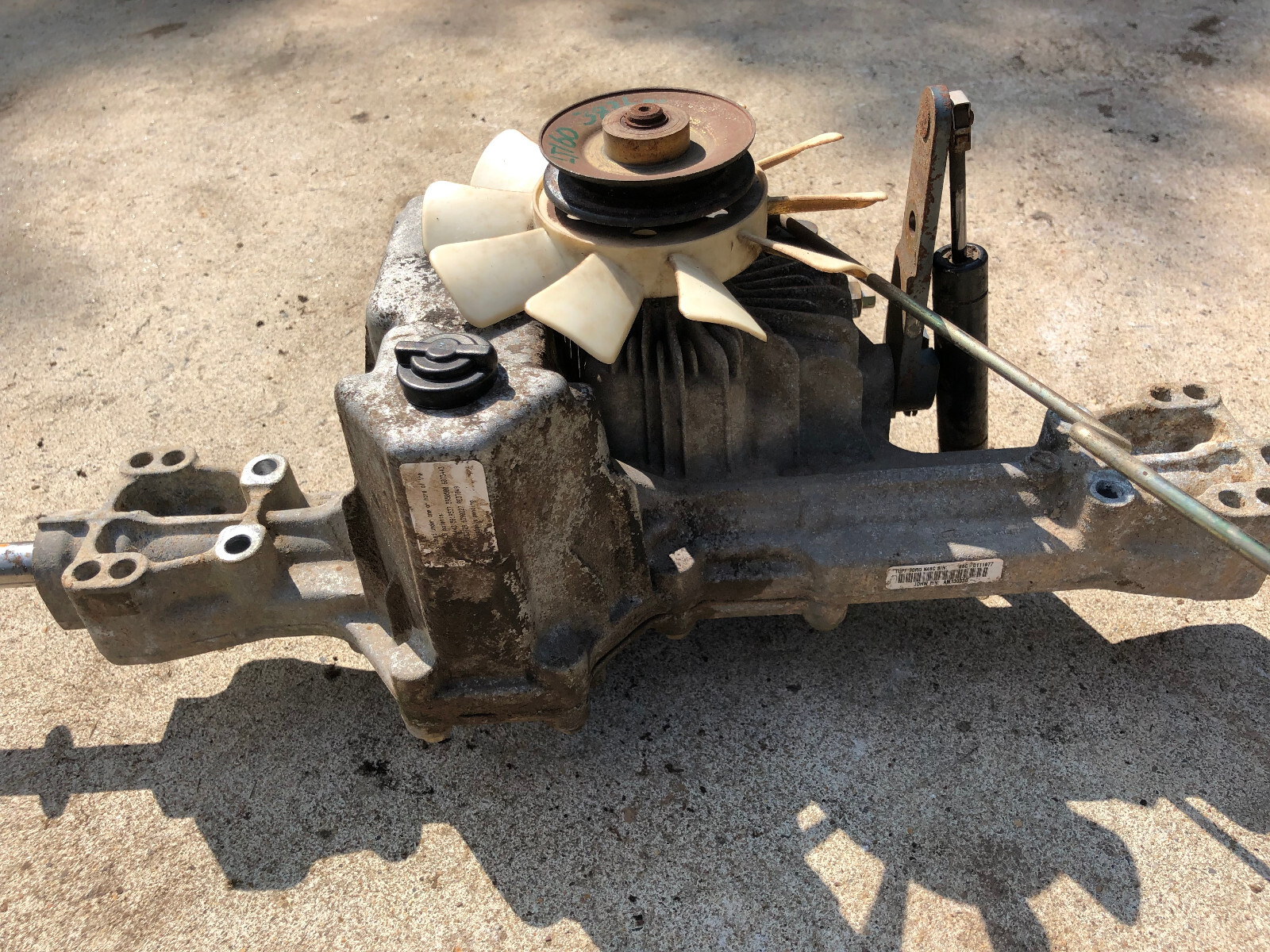 John Deere LT160 Hydrostatic Transmission Transaxle Tuff Torq Mod K46C ...