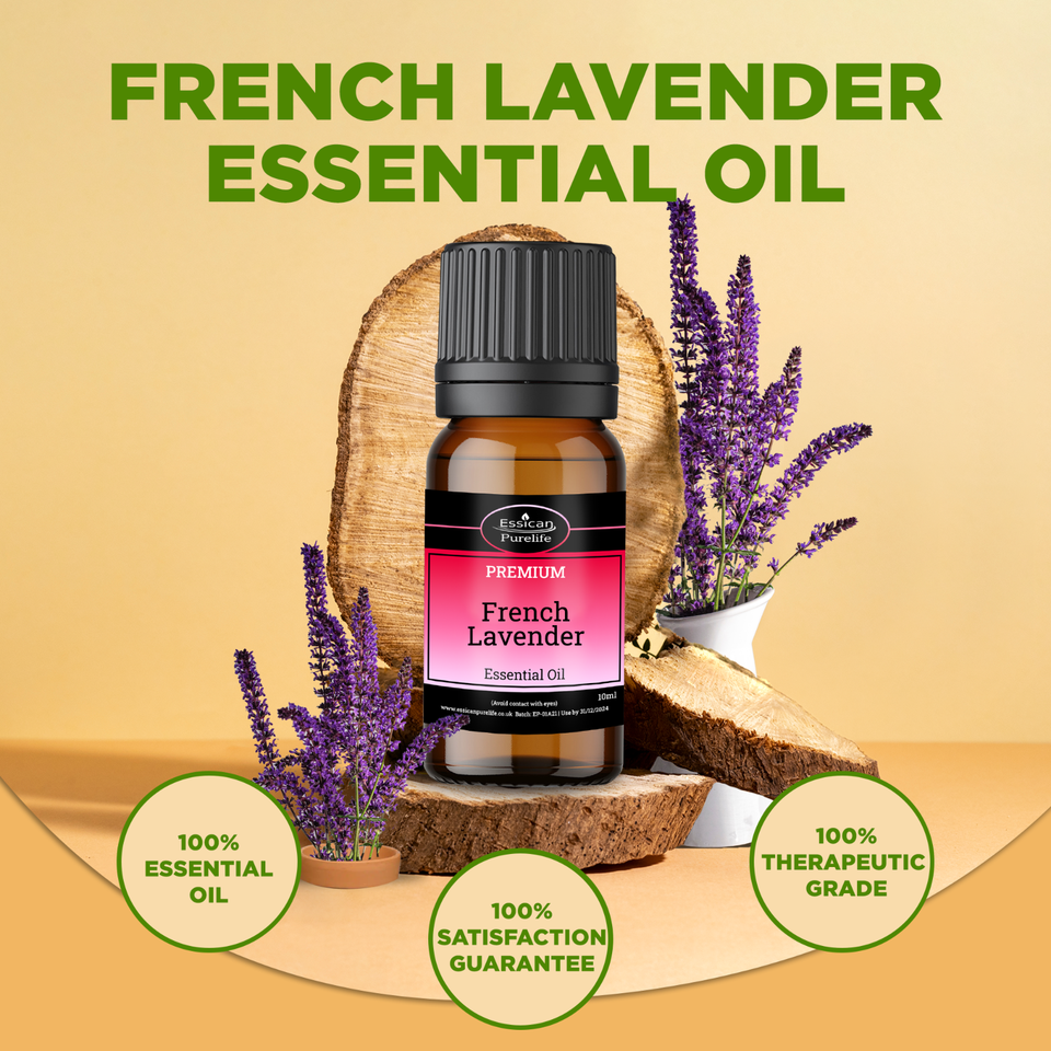 LAVENDER (French) Essential Oil Certified 100% Pure & Natural 50ml ...