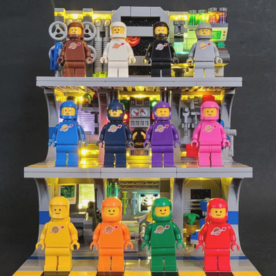 Lot of 4 Mystery Lego Space Minifigures Lot Astronaut Alien Space ...