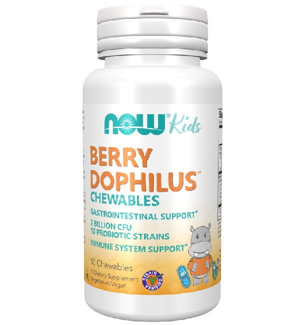 Now Foods Kids Berry Dophilus Probiotic 60 Tab 733739029362| eBay