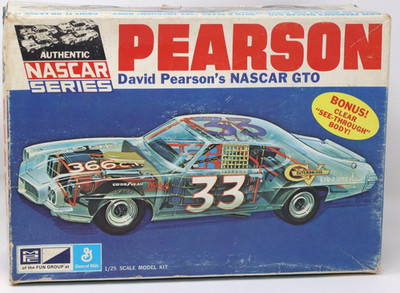 MPC 1706 DAVID PEARSON PONTIAC GTO STOCK CAR MODEL KIT | eBay