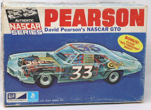 MPC 1706 DAVID PEARSON PONTIAC GTO STOCK CAR MODEL KIT | eBay