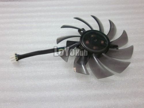Gigabyte T128010SU PLD08010S12HH graphics card cooling fan DC 12V 0.35A ...