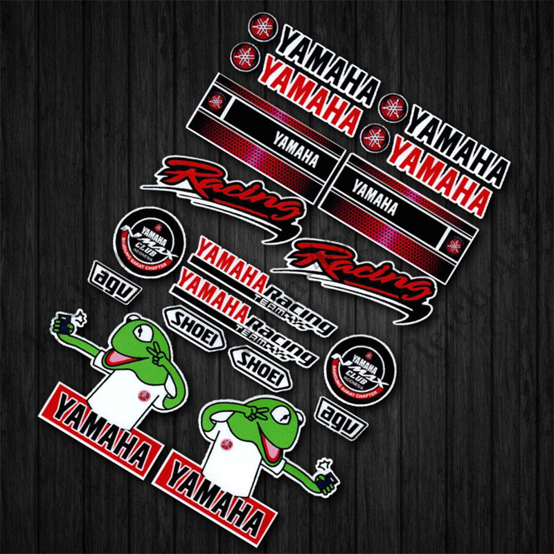 motorcycle fuel tank emblem decal fairing helmet rear trunk fender ...