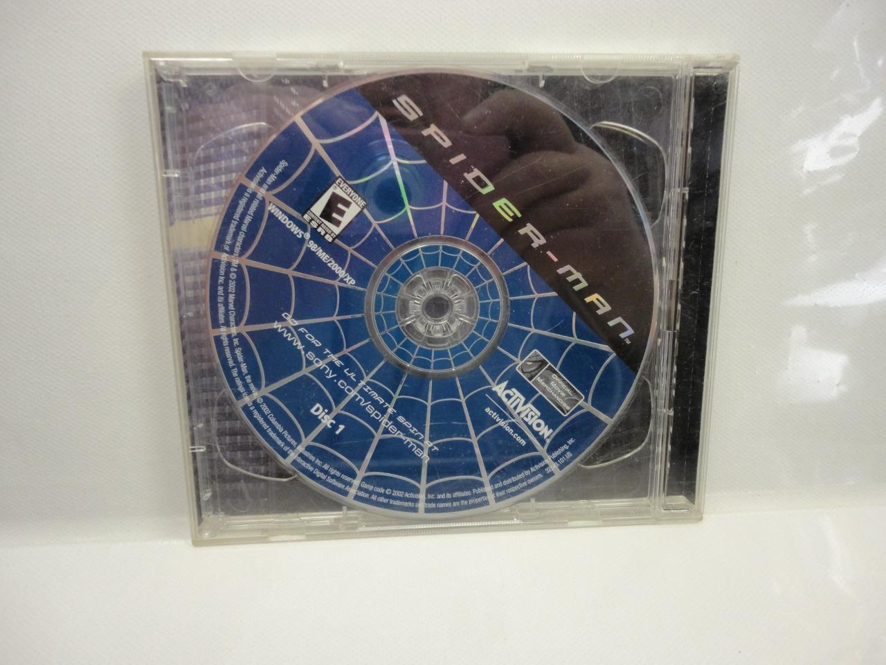Spider-Man PC Game CD Rom 2002 Video Game 2 Disc by Activision | eBay