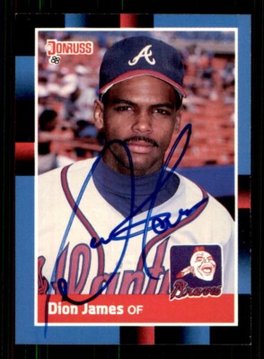 1988 Donruss Baseball #190 Dion James Signed Autograph (No COA) | eBay