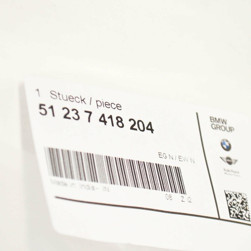 BMW X5 G05 FRONT BONNET HOOD LID LOCK RELEASE CABLE 51237418204 NO DUTY ...