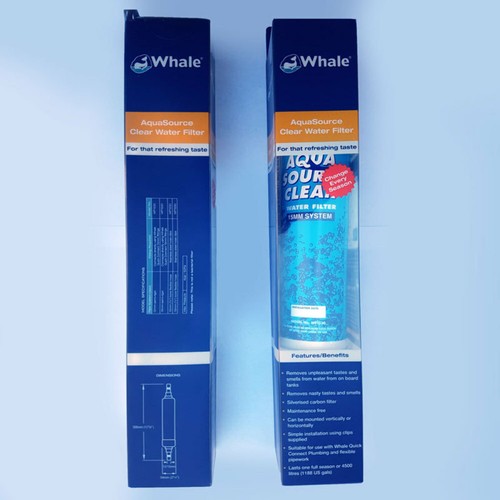New Whale Aquasource Disposable Water Filter WF1530 15mm BLA 133806 | eBay