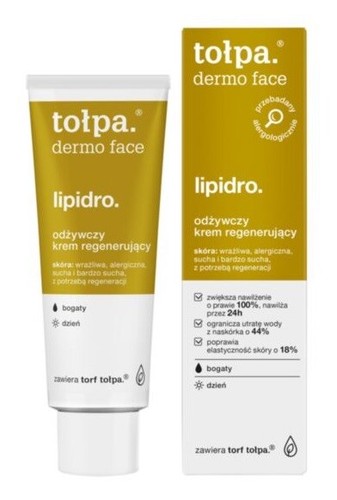 TOLPA DERMO FACE LIPIDRO NOURISHING DAY CREAM REGENERATING RICH | eBay
