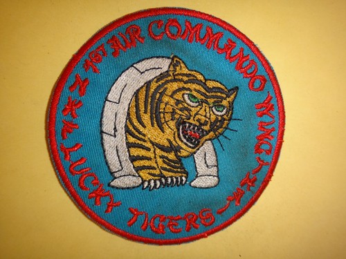 Vietnam War Patch US 1st Air Commando Wing (ACW) LUCKY TIGERS | eBay