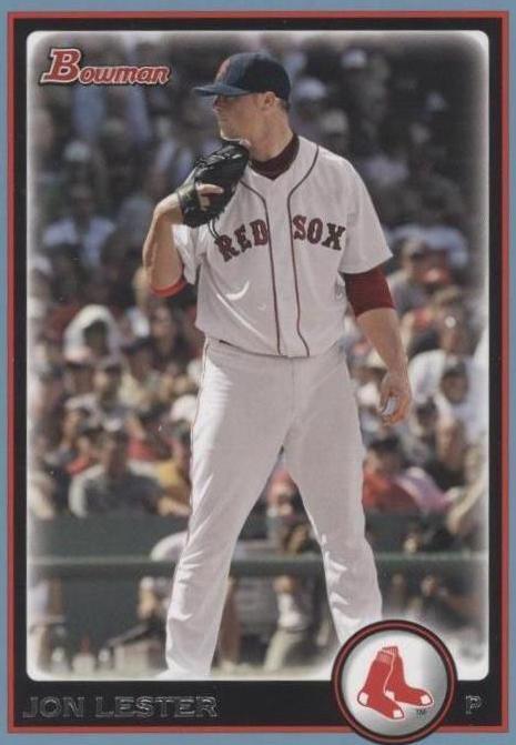 2010 Bowman - Jon Lester #124 Blue /520 for sale online | eBay