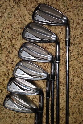 Pinseeker BOMBSHELL GOLF Iron Set 4 - 9 Right Hand platinum lite NEED ...