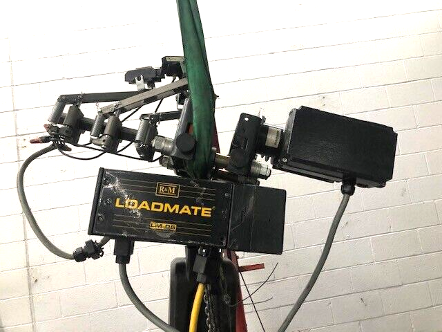 R&M LOADMATE LM05 1 TON HOIST SERIAL#G0715318 2000LBS CAPACITY 460VOLT ...