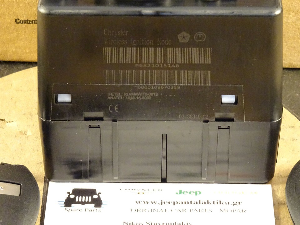 Keyless Entry Module Jeep Grand Cherokee WK 08-10 68210151AB New ...