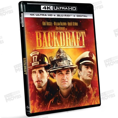 Backdraft (1991) 4K Ultra HD Blu-ray 2-Disc US Release Kurt Russell ...