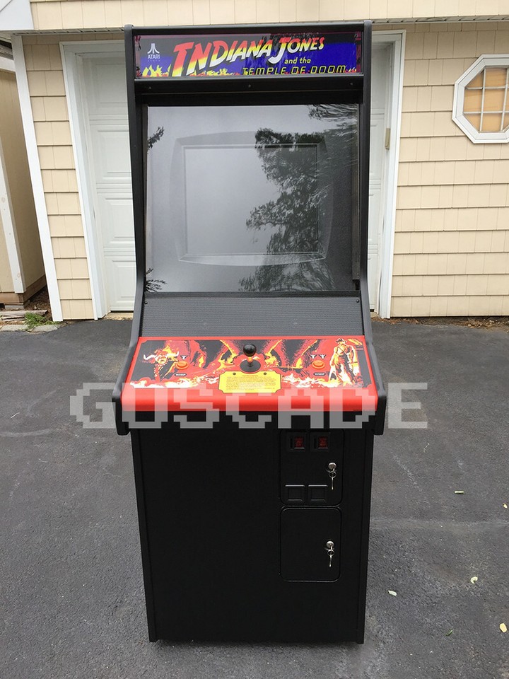 Indiana Jones and the Temple Of Doom Arcade Machine Atari NEW Full Size ...