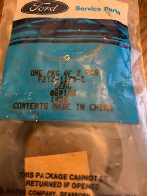 NOS Ford OIL SEAL Oil Slinger Pair F2TZ-1175-C F350 92 93 94 95 96 97 ...