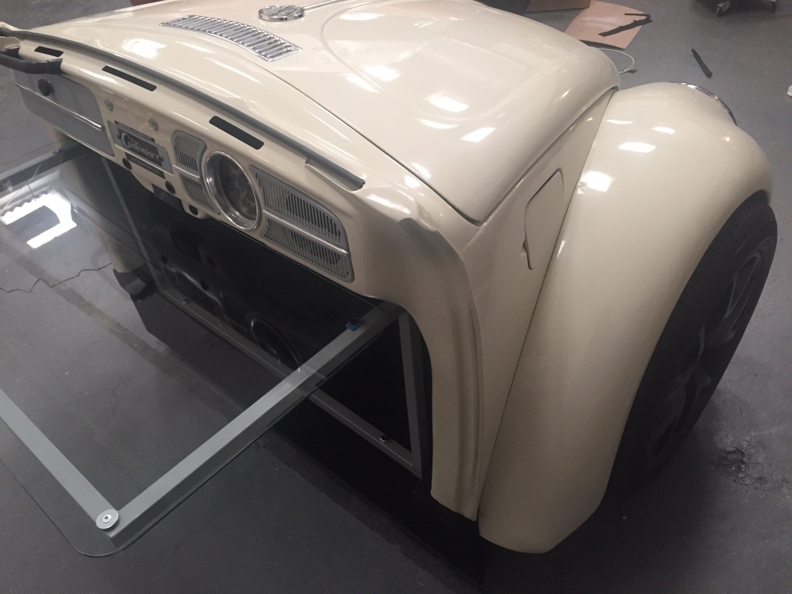 Classic Beetle VW Volkswagen Herbie Style Desk Reception Counter Car ...