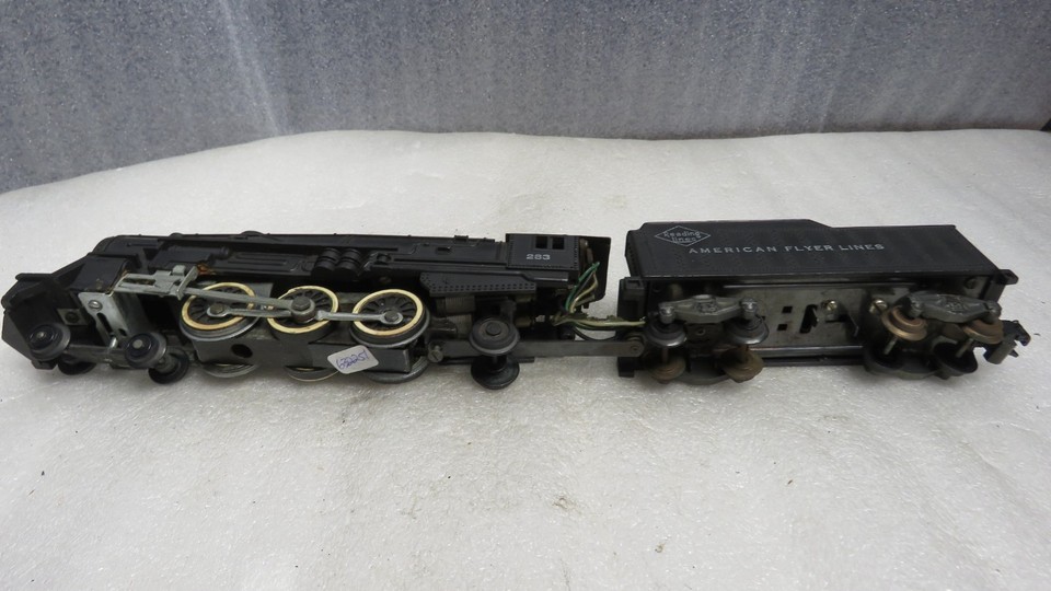AMERICAN FLYER S 283 STEAM ENGINE TENDER MISSING PILOT STEP 632251 | eBay
