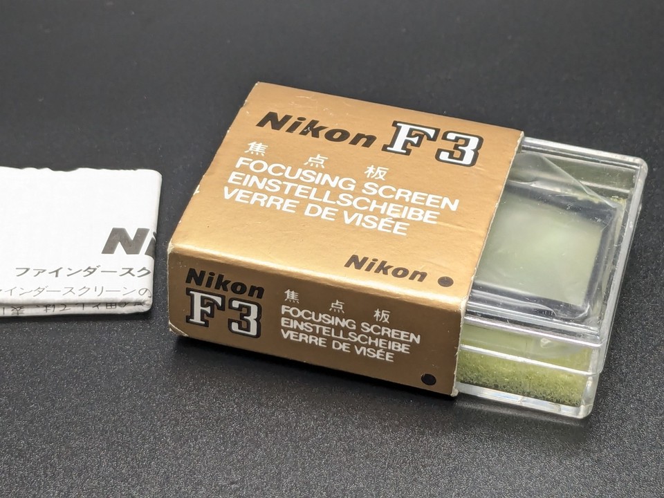 [Unused] Nikon Focusing Screen Type E Grid Red Dot for All F3 series ...