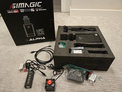 Simagic Alpha wheel base 15Nm (with alpha mount bracket, kill switch ...