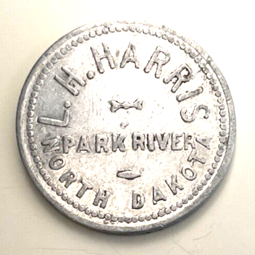 Park River North Dakota Harris Trade Token | eBay