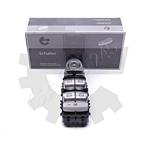 Chrome Window Regulator Switch Fits MERCEDES Vito Tourer W447 14-20 ...