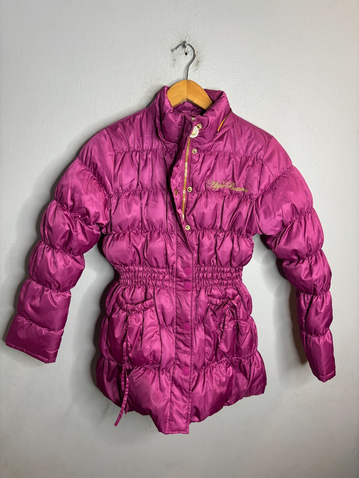 Vintage Y2k Apple Bottom Jeans Women’s Puffer Jacket… - Gem