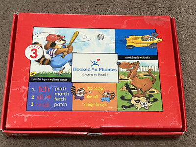 New Hooked on Phonics- Learn to Read Level 3 Box Set with Workbook ...