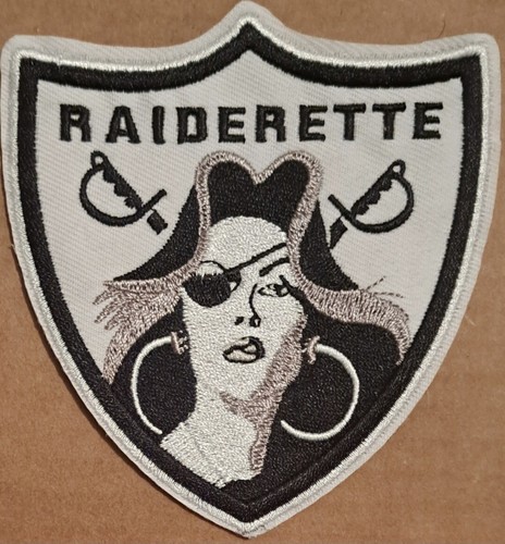 Las Vegas Raiders Raiderette embroidered Iron on patch | eBay